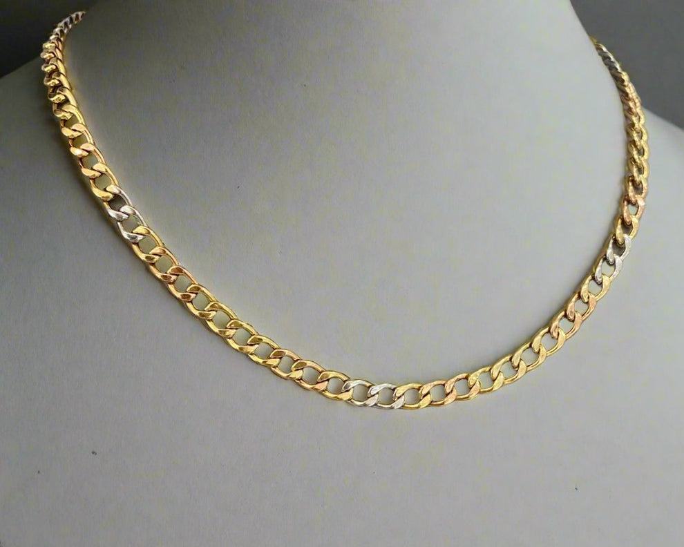 Heavy Necklace - Gold Necklace For Women In Lebanon - White Gold & Pin ...